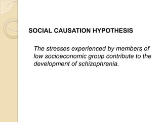 Predisposing And Precipitating Factors To Mental Illness | PPTX