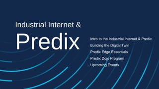 Predix Builder Roadshow | PPT