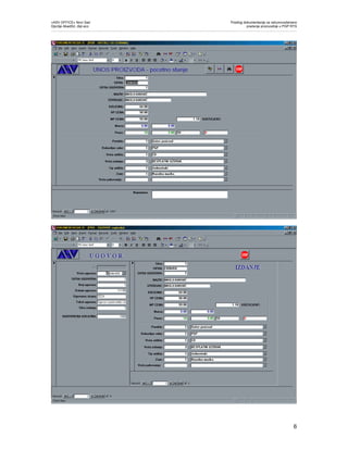 Predlog dokumentacije pp pgp rts | PDF