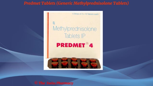 Predmet Tablets (Generic Methylprednisolone Tablets) | PDF | Blood ...