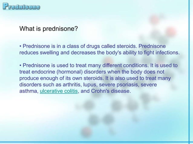 Prednison | PPT | Digestive Disorders | Diseases and Conditions