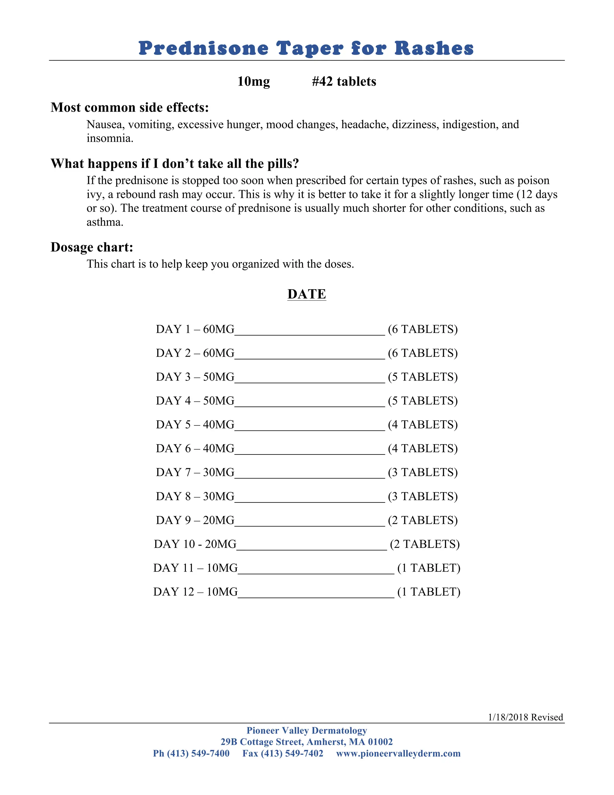 Prednisone Taper for Rashes.pdf