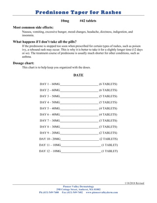 Prednisone Taper for Rashes.pdf