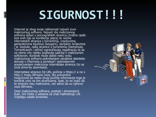 Prednosti i mane interneta | PPT