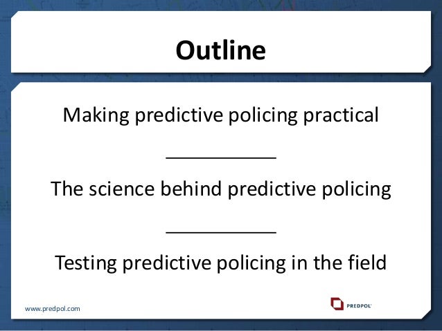 PredPol: How Predictive Policing Works
