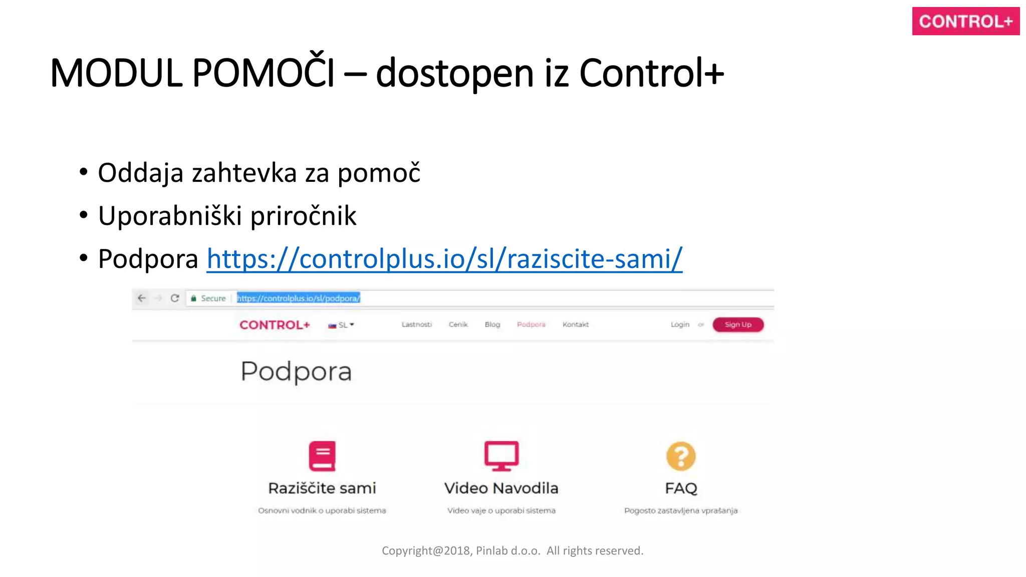 Predstavitev Control+ new intelligent management tool with live Gantt ...