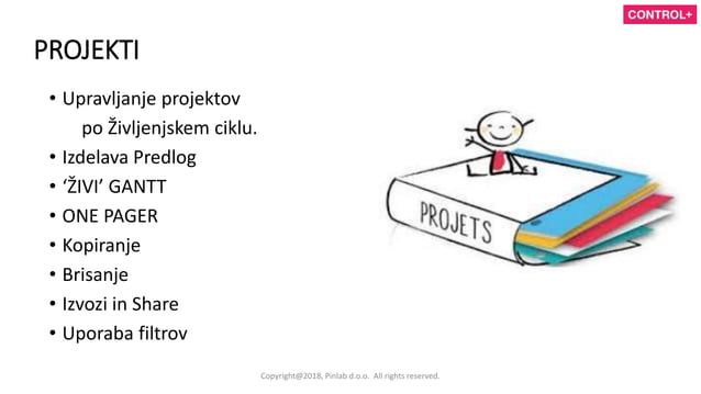 Predstavitev Control+ new intelligent management tool with live Gantt ...