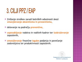 Predstavitev ppz eap_iri_lj | PPT