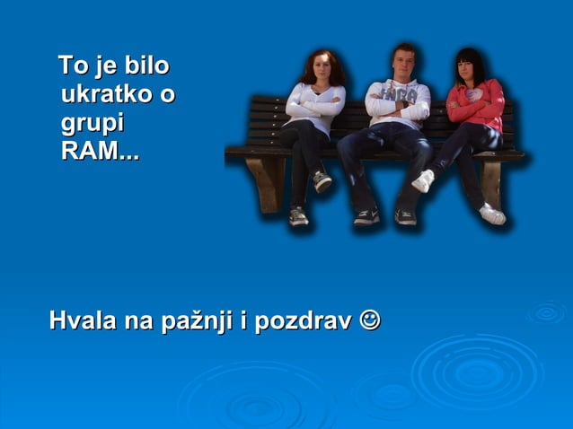 Predstavljanje grupa i članova | PPT