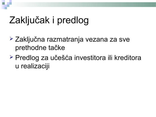 Preduzetnistvo biznis plan | PPT