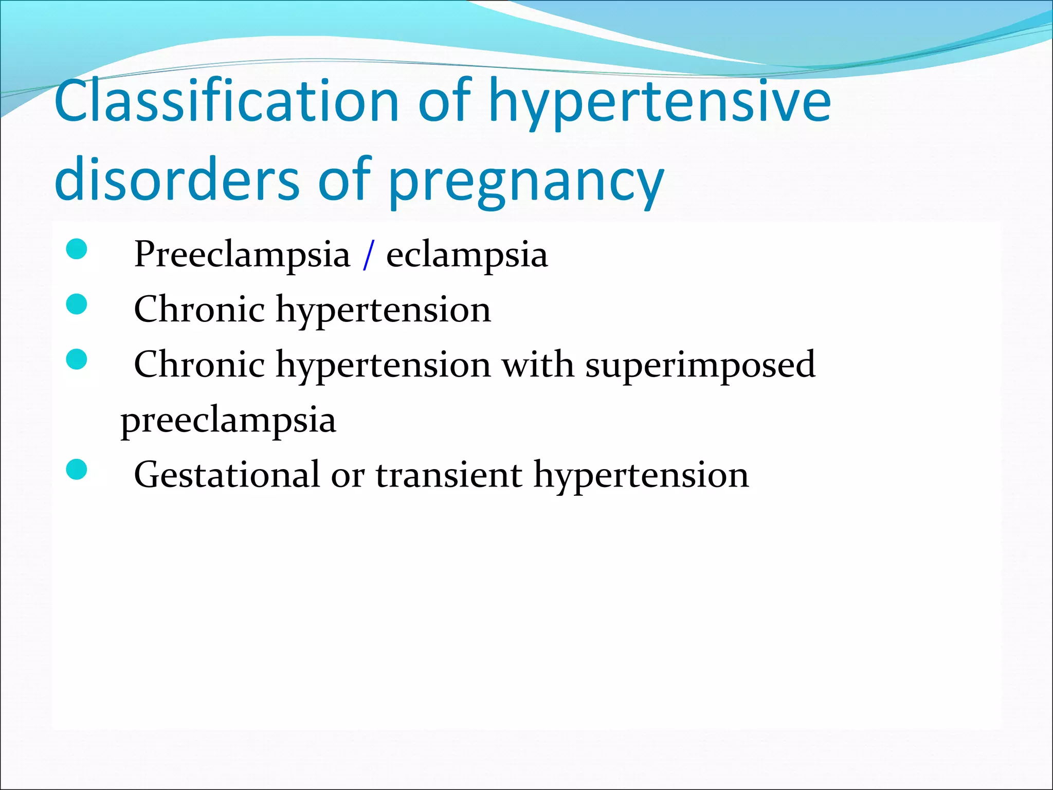 Preeclampsia and eclampsia | PPT