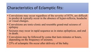 Preeclampsia and eclampsia | PPTX