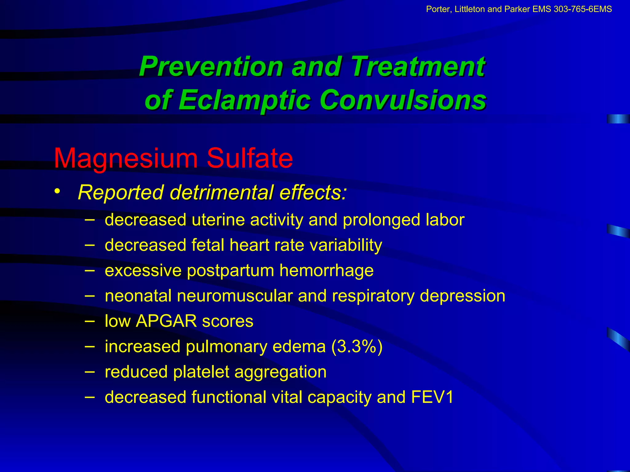 Preeclampsia And Eclampsia: An EMS Case Review | PPT