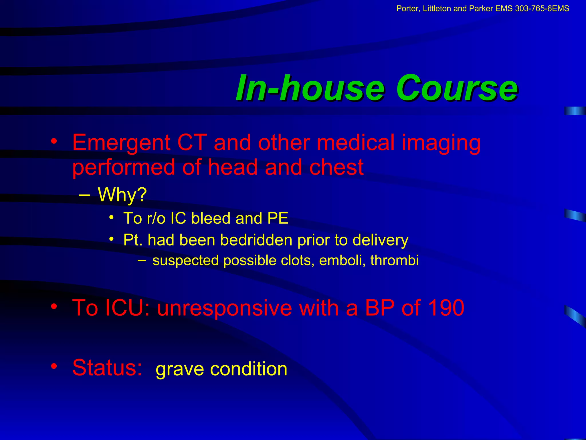 Preeclampsia And Eclampsia: An EMS Case Review | PPT