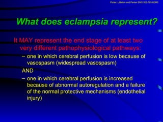 Preeclampsia And Eclampsia: An EMS Case Review | PPT