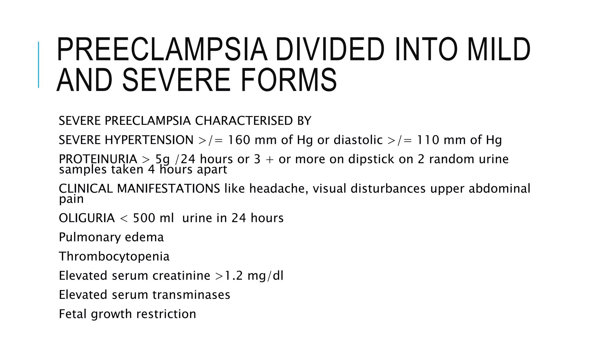 Preeclampsia in pregnancy etiopathogenesis and management | PPTX