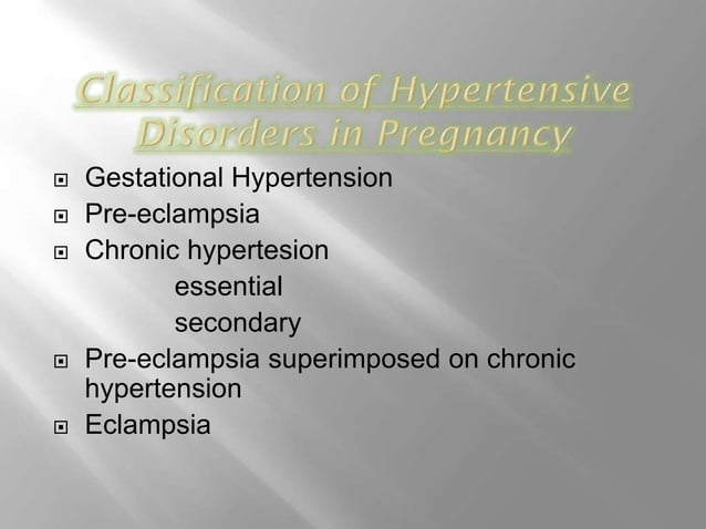 Pre eclampsia & eclampsia | PPTX