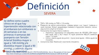 PREECLAMPSIA SEVERA (MANEJO Y RESOLUCION) | PPTX