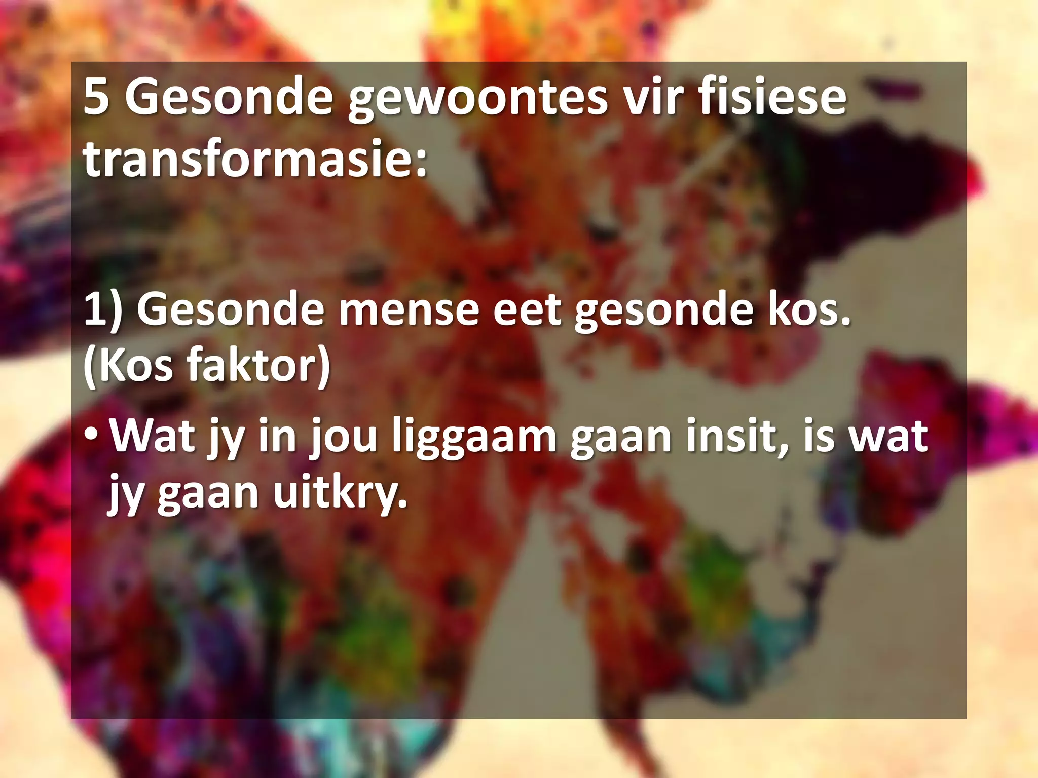 Tema: Fisiese Transformasie | PPTX