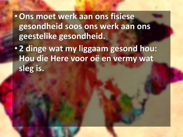 Tema: Fisiese Transformasie | PPTX