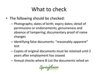 Pre-Employment Screening | PPTX