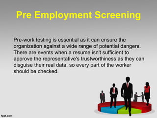 Pre employment screening | PDF