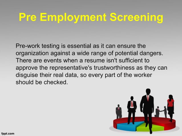 Pre employment screening | PDF