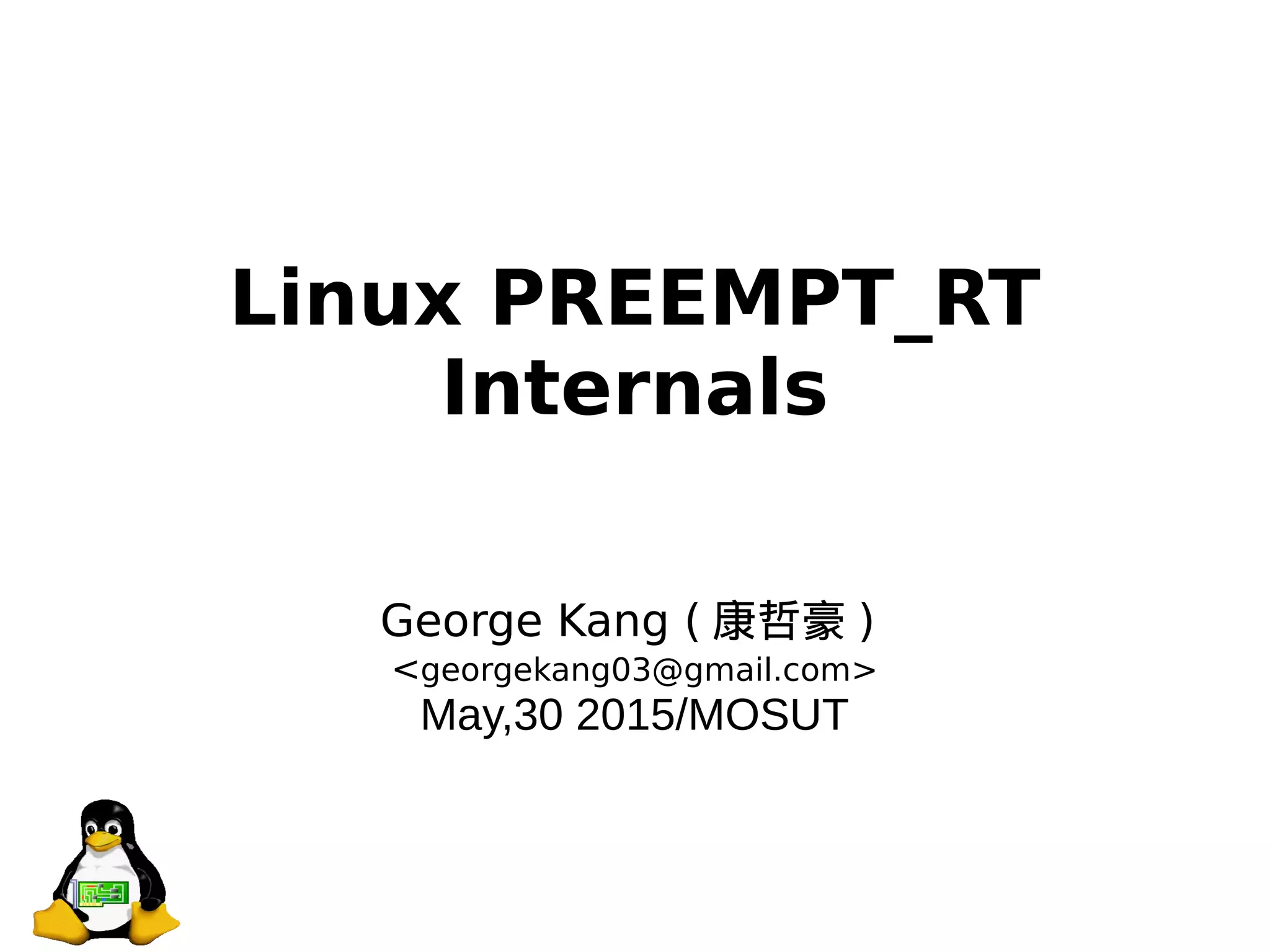 Linux Preempt-RT Internals | PDF