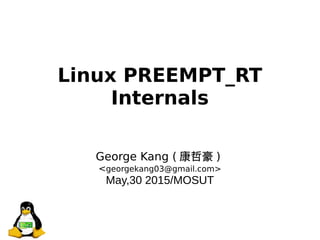 Linux Preempt-RT Internals | PPT