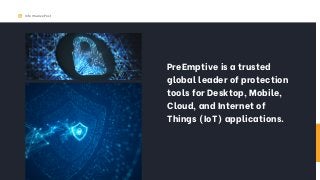 Preemptive Solutions in Cybersecurity Software | PPT