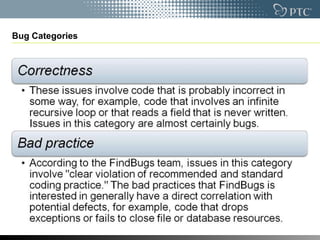 Preemptive Error Detection with FindBugs | PPT
