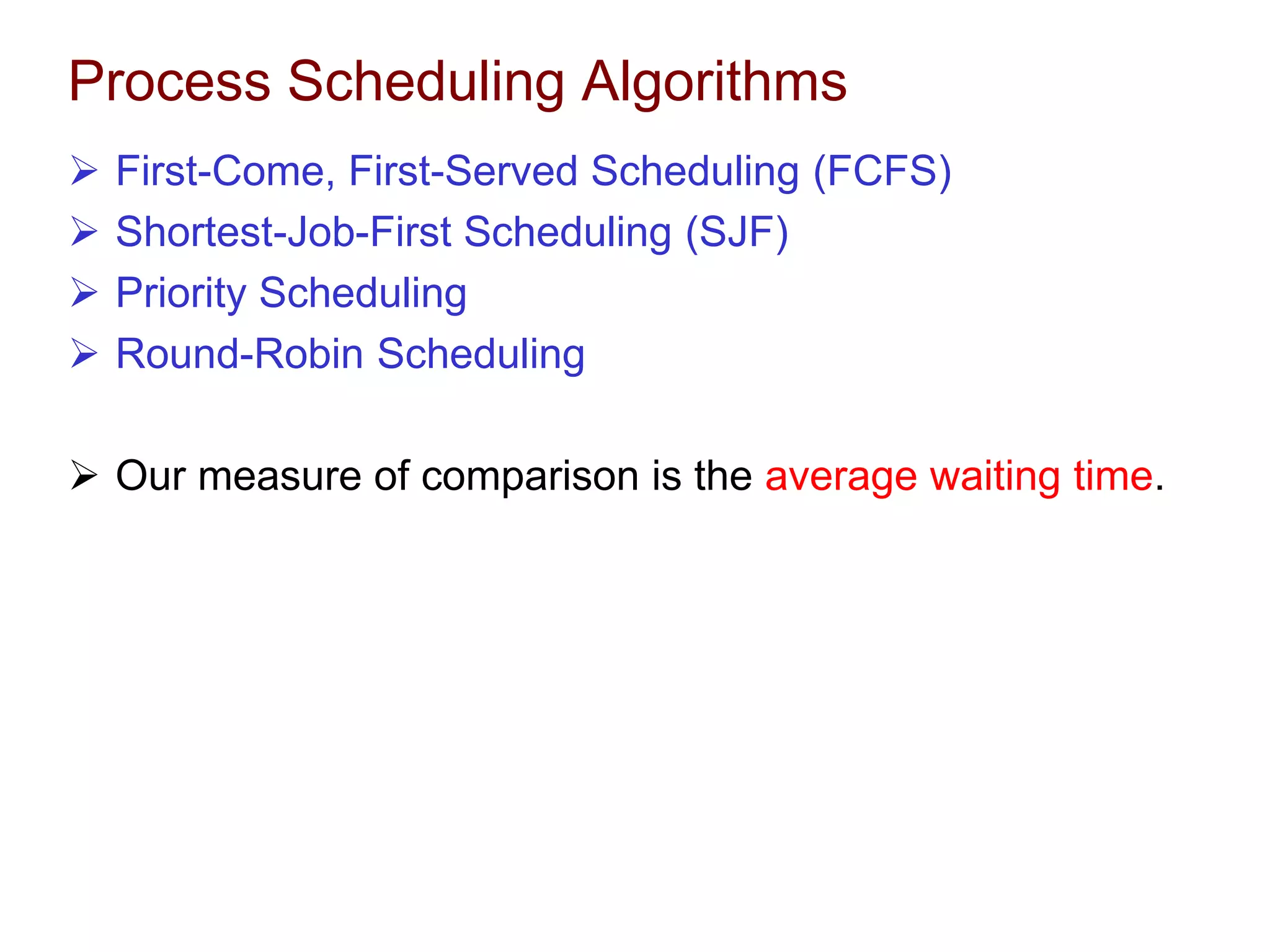 Preemptive process example.pptx | Operating Systems | Computer Software and Applications