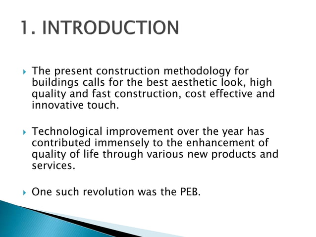 Pre engineered buildings vs conventional steel buildings | PPTX | Civil ...