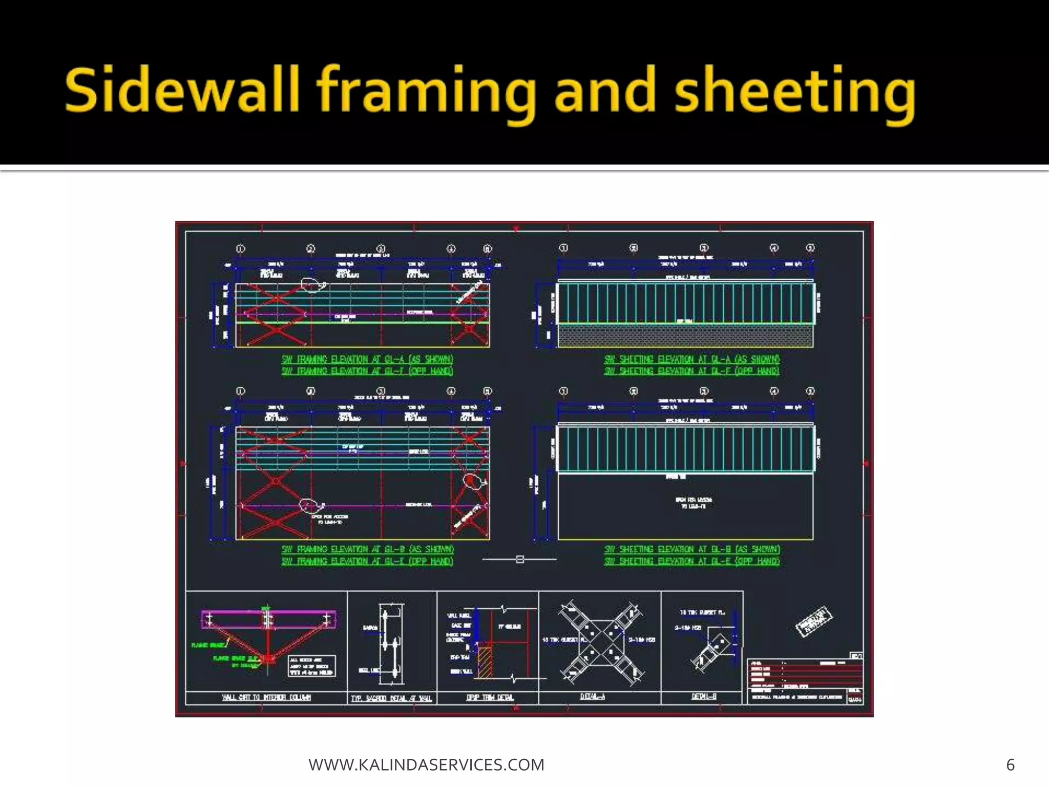 Pre engineering building design sample | PPSX
