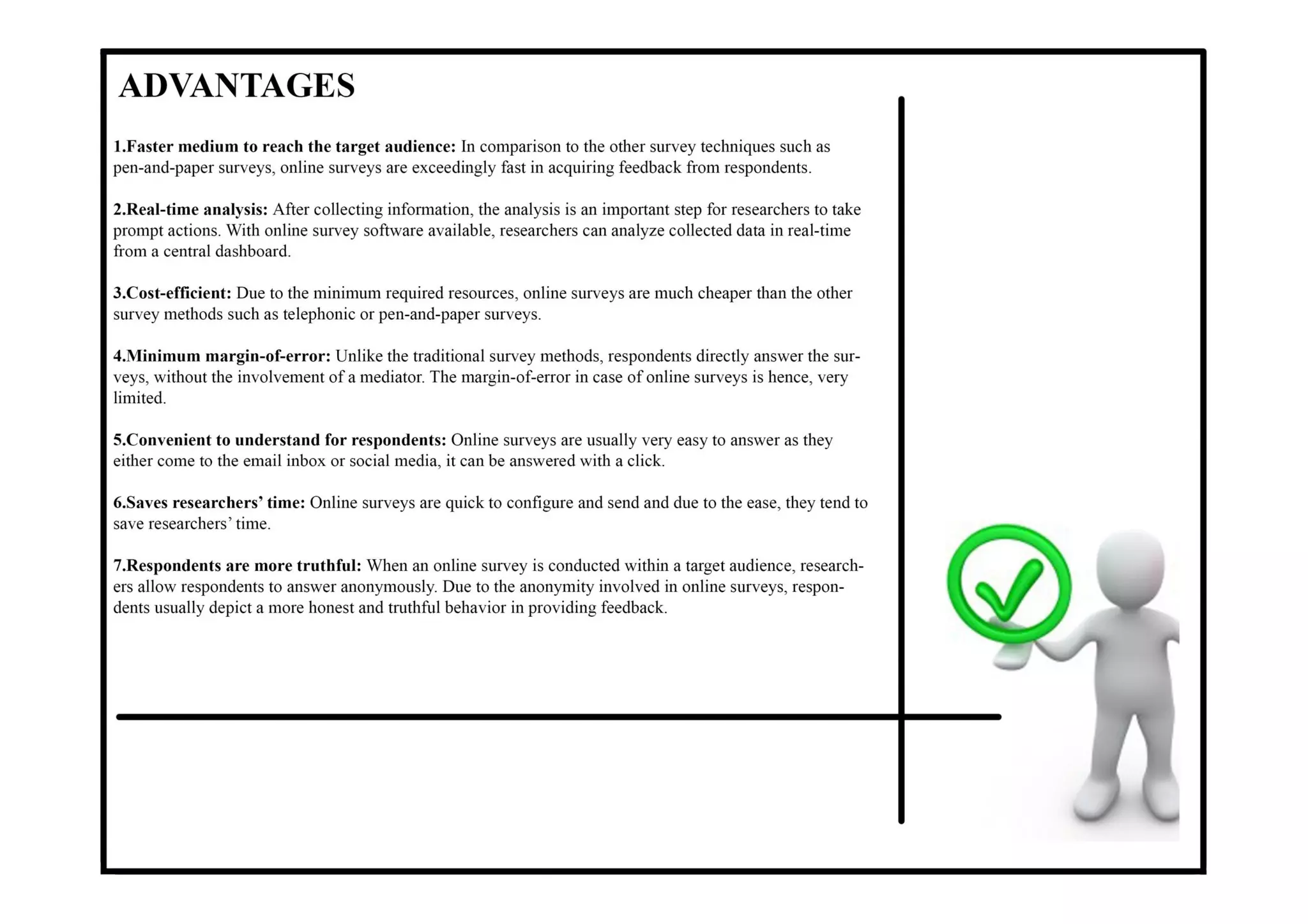 Advantages and disadvantages of online survey | PDF
