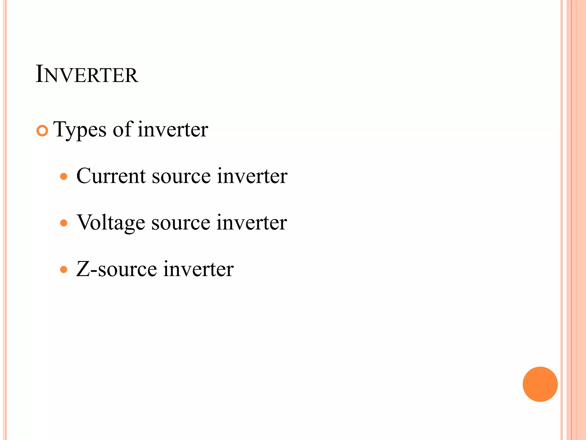 Voltage Source Inverter | PPTX