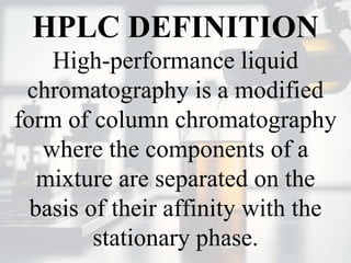 CHROMATOGRAPHY PCP-2 | PPT