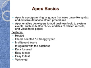 Preethi apex-basics-jan19 | PPTX