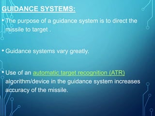 cruise missile technology by using guided systems | PPT