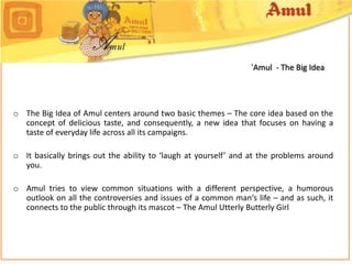 The BIG Idea of Amul | PPT