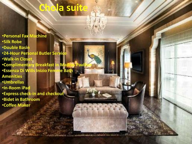 " ITC GRAND CHOLA CHENNAI" By Preeti Gusain | PPTX