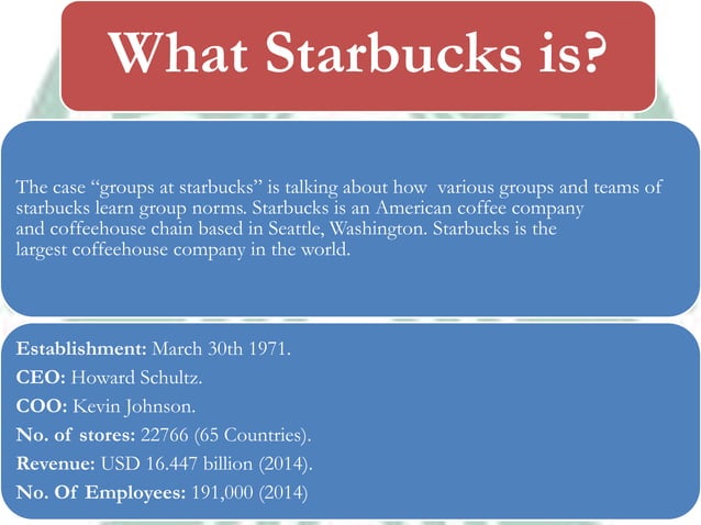 Groups of Starbucks | PPT