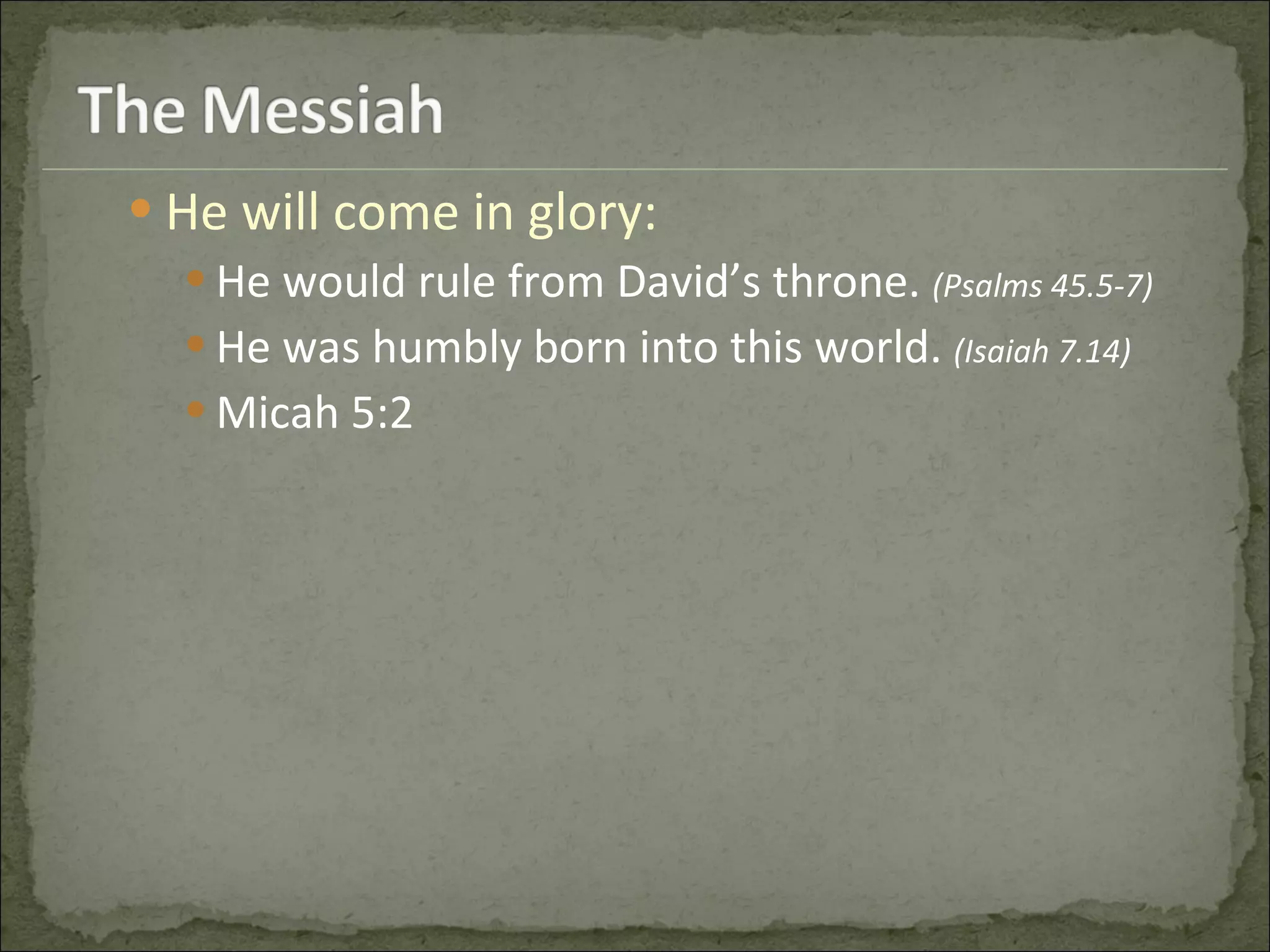 Pre-existence of christ | PPT