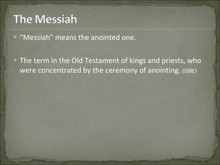 Pre-existence of christ | PPT