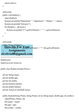 Preexisting code, please useMain.javapublic class Main { p.pdf