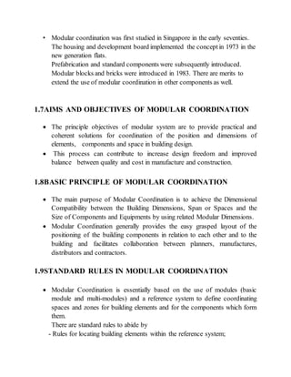 PREFABRICATION AND MODULAR COORDINATION | DOCX