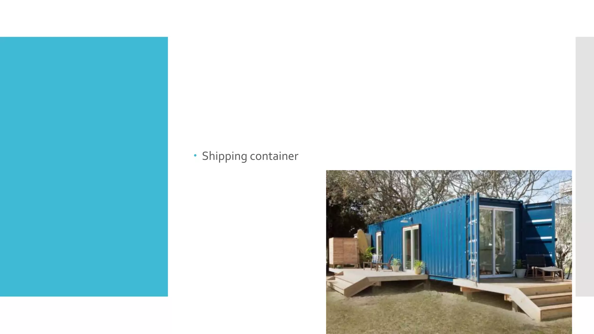 Prefab architecture:a solution to climate change. | PPT