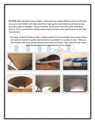 Prefab company profile nw | PDF