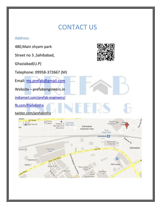 Prefab company profile nw | PDF