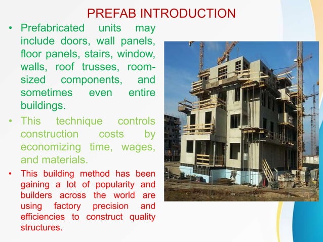 PREFAB CONSTRUCTION .pdf | Construction Industry | Industries